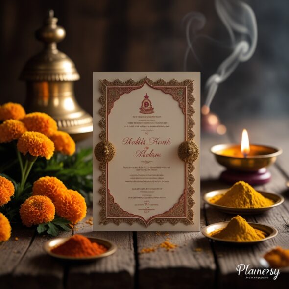 Sending Wedding Invitation Cards to Temples in India - Plannersy